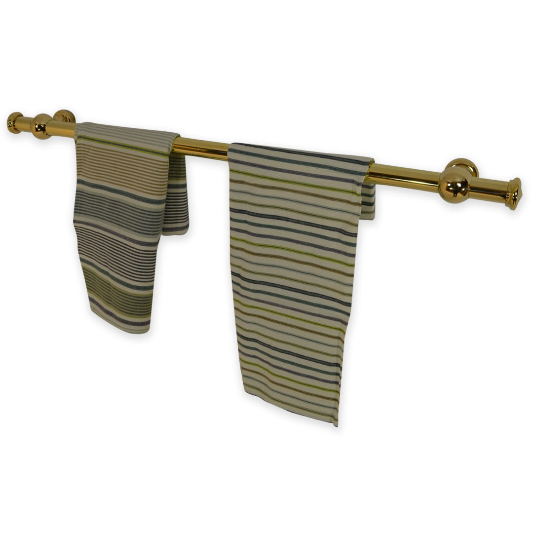 Brass and Glass Bar Shelving Display | Bottle and Glassware Shelving