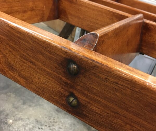 Handmade Antique Library Ladder | Andrew Nebbett Designs