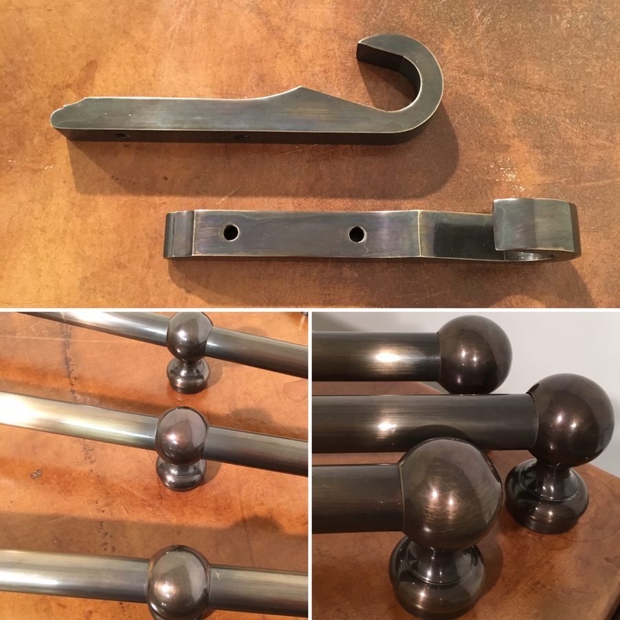 Library Ladders | Rolling Library Ladders | Andrew Nebbett Designs