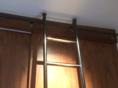 Bespoke Retractable Ladders - Andrew Nebbett Designs