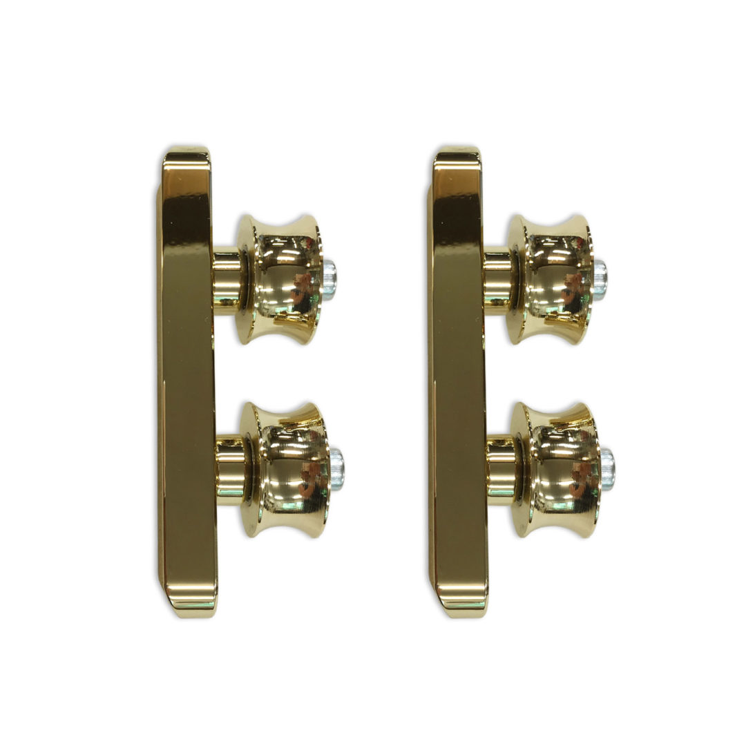 Brass Hook-On Ladder Rail 3000mm Heavy Duty | Andrew Nebbett Designs