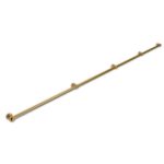 All Brass Hook-On Ladder Rail 3000mm - Standard