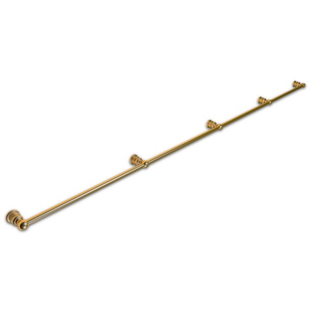 Brass Hook-On Ladder Rail 3000mm Heavy Duty