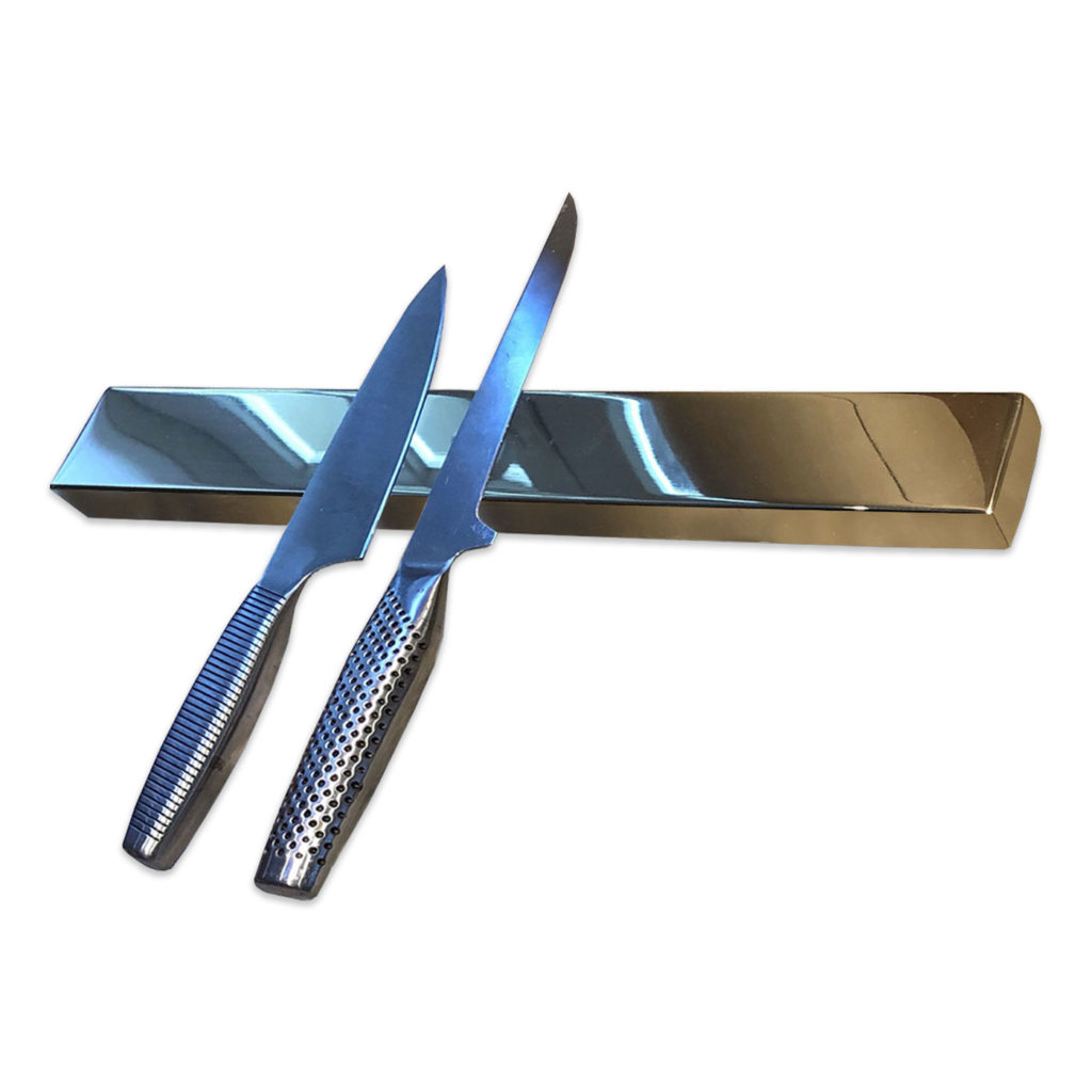 Brass Kitchen Knife Rack | Wall Mounted Knife Rack | Bespoke Knife Rack