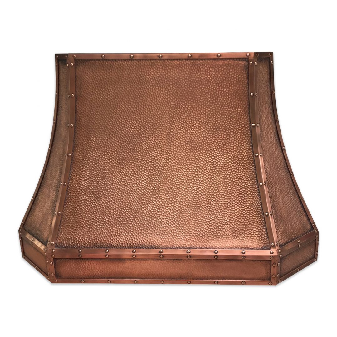 Handmade Hammered Copper Cooker Hood | Andrew Nebbett Designs