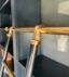 Bespoke Patinated Brass Bookcase Library Ladder - Andrew Nebbett Designs