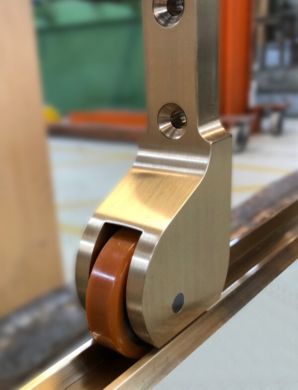 Rolling Ladder Hardware for a Bespoke Wine Cellar | Bespoke