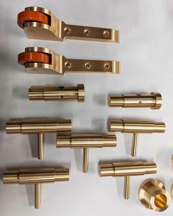 Rolling Ladder Hardware for a Bespoke Wine Cellar | Bespoke