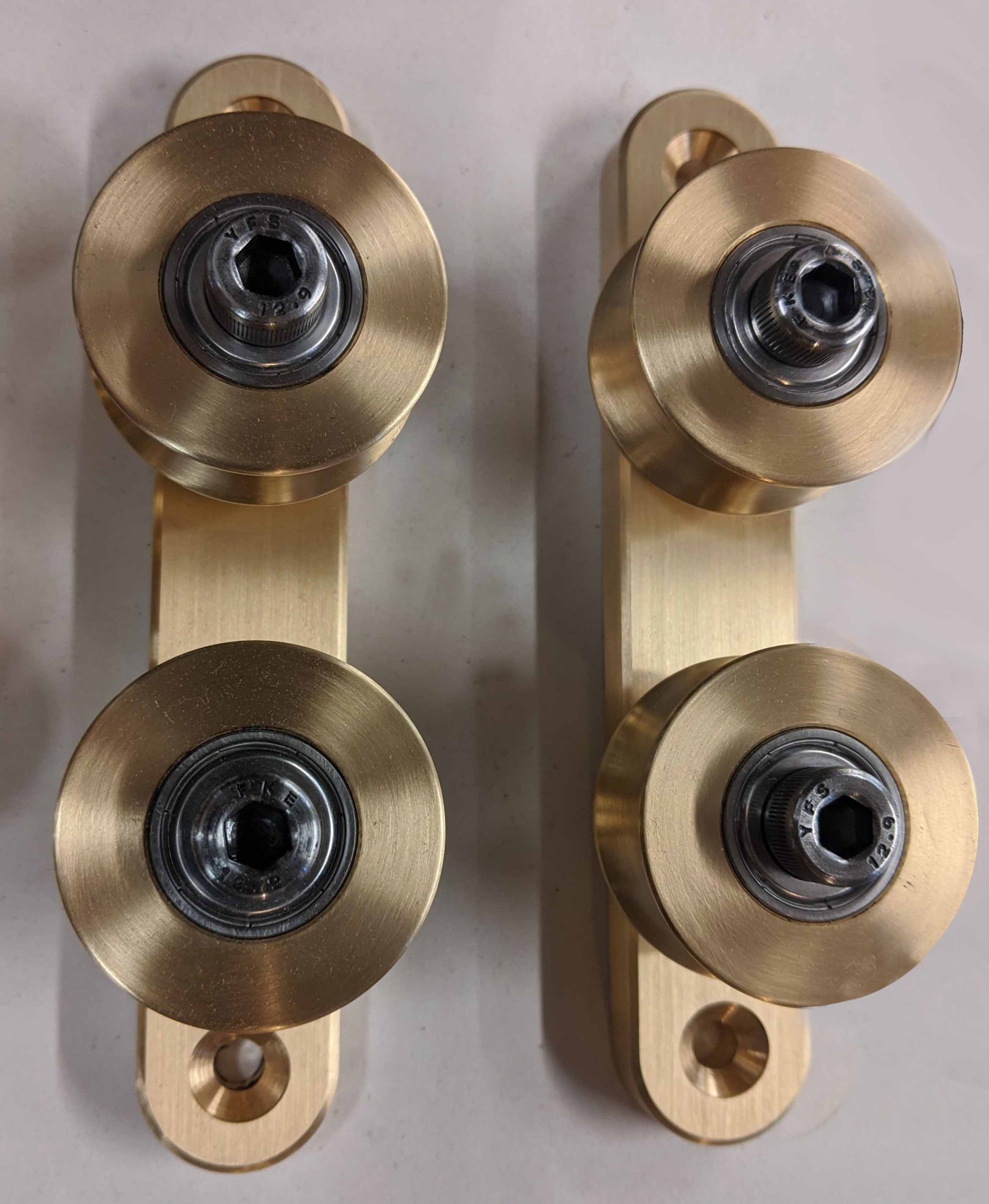 Custom-Made Rolling Ladder Hardware for a Bespoke Wine Cellar - Andrew ...