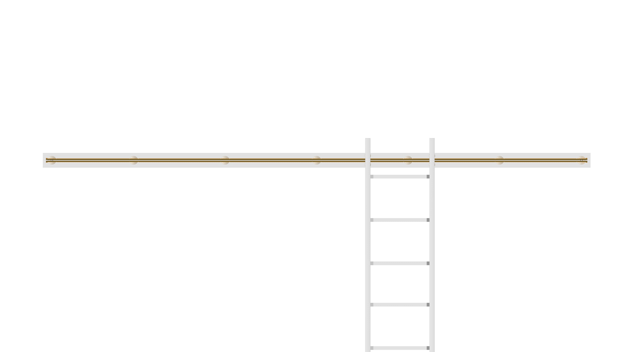 Custom-Made Rolling Ladder Hardware for a Bespoke Wine Cellar - Andrew ...