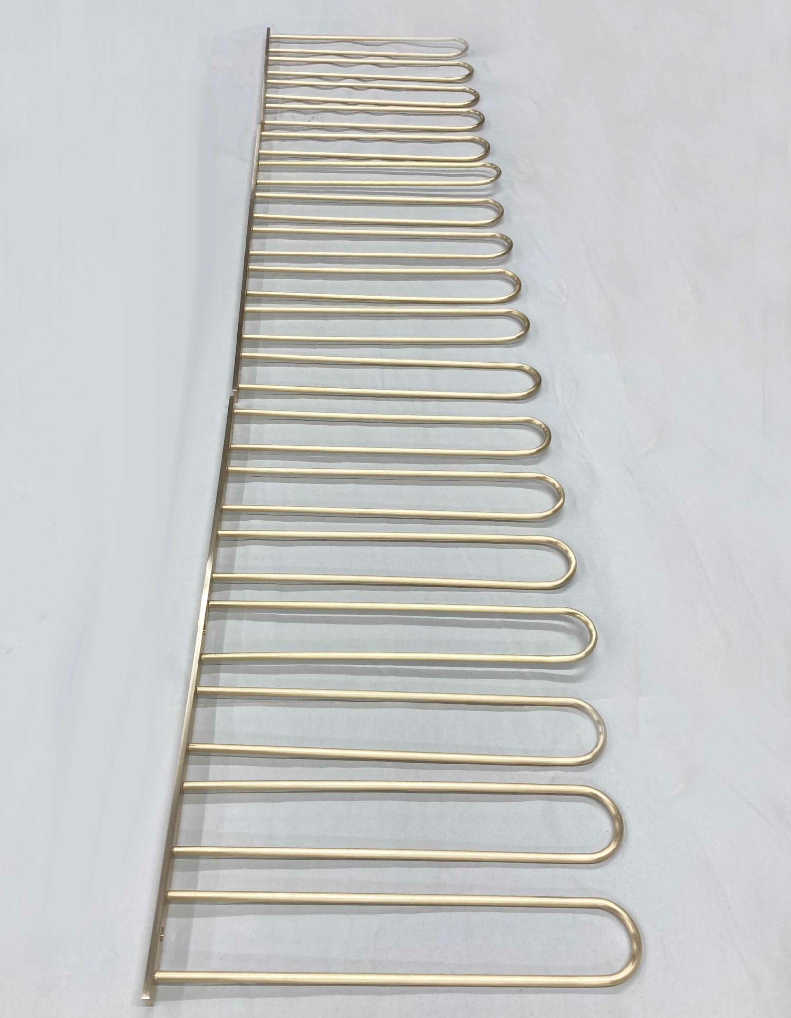 Brass Back Bar Shelving - Andrew Nebbett Designs